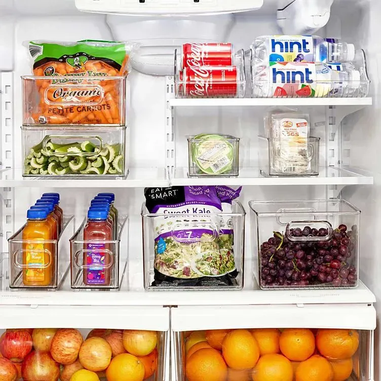 iDesign 10-Piece Fridge + Freeze Storage Bin Starter Set