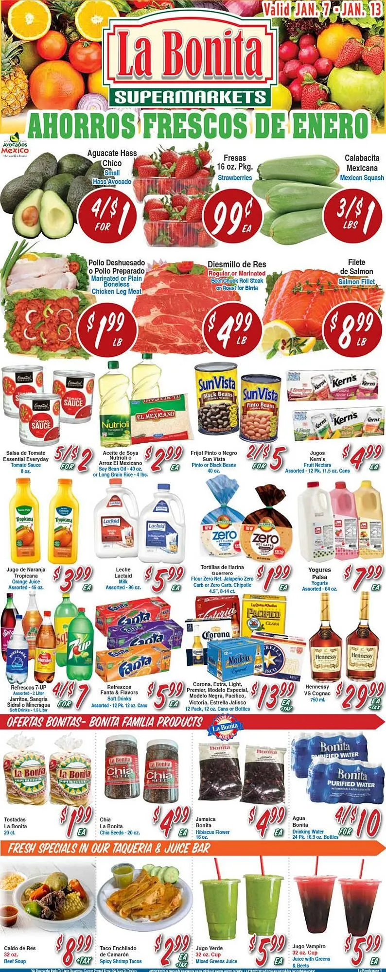 La Bonita Supermarkets Weekly Ads - January 7, 2026 to January 13, 2026 ...